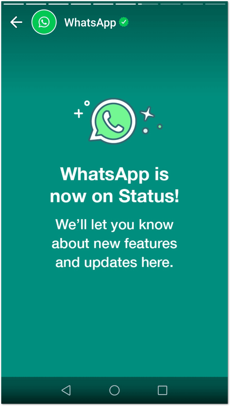 WhatsApp on Status Messages - Conversation24 - WhatsApp Performance ...